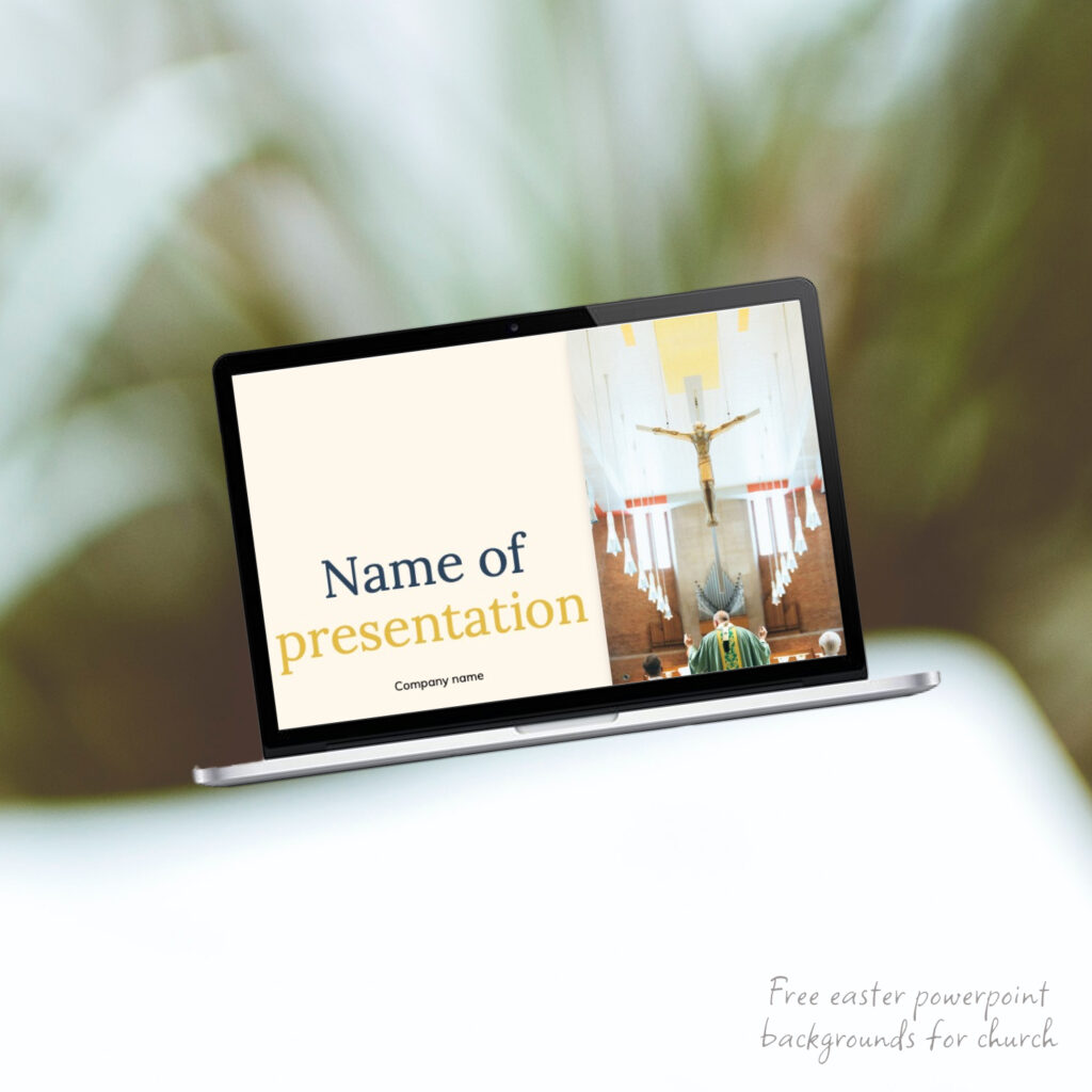 Free Easter Powerpoint Backgrounds For Church – MasterBundles