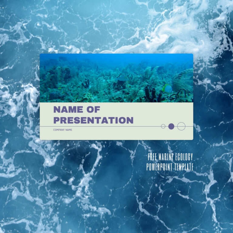 Free Marine Ecology Powerpoint Template – MasterBundles