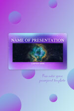 Free Outer Space Powerpoint Template – MasterBundles