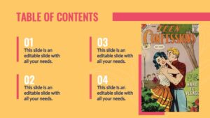 Free Pop Retro Comic Powerpoint Template – MasterBundles