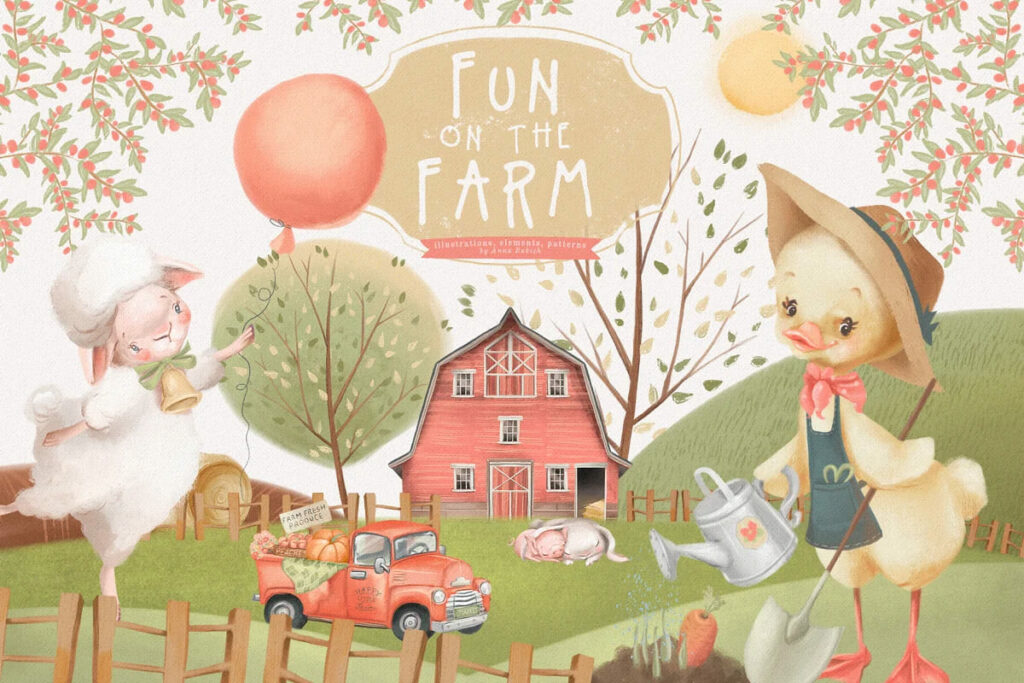 Fun On The Farm – MasterBundles