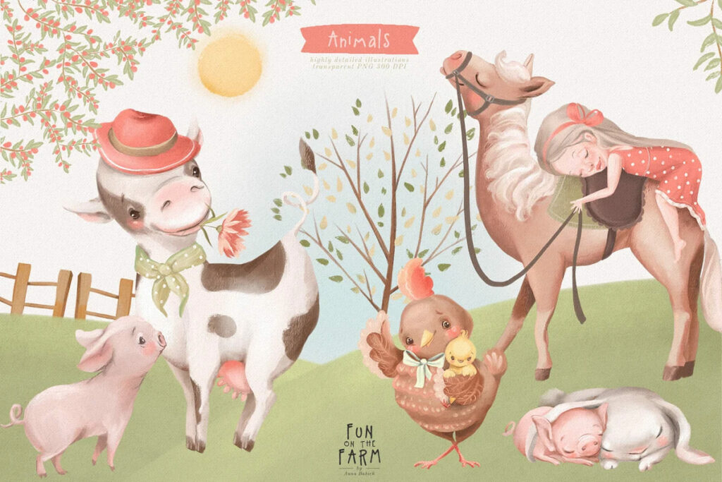 Fun On The Farm – MasterBundles