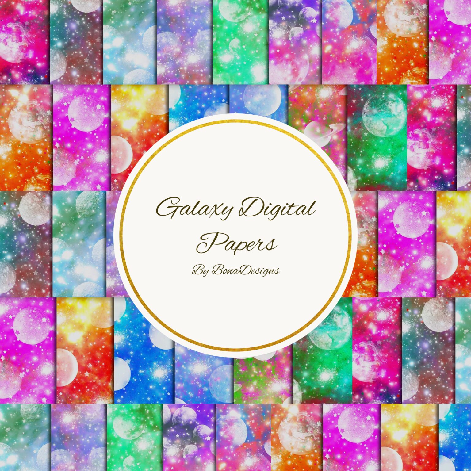 Galaxy Digital Papers Set – MasterBundles