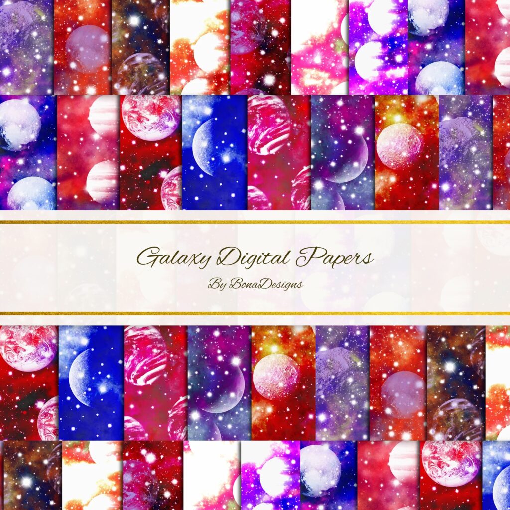 Galaxy Digital Papers – MasterBundles