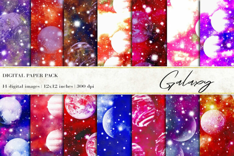 Galaxy Digital Papers – MasterBundles