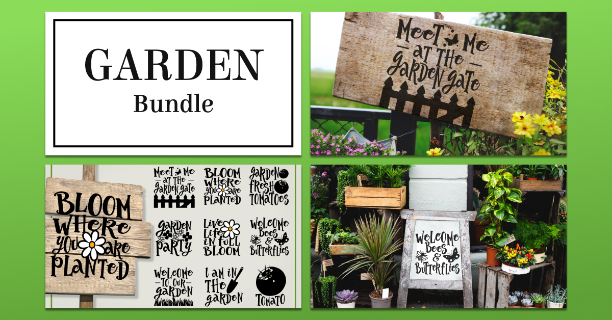 Garden Bundle, SVG Files – MasterBundles