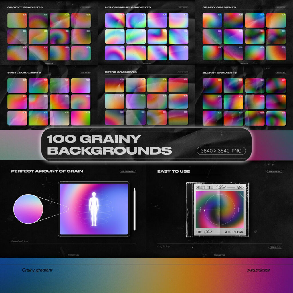 Mega Graphics Bundle: Gradients and Styles | Master Bundles