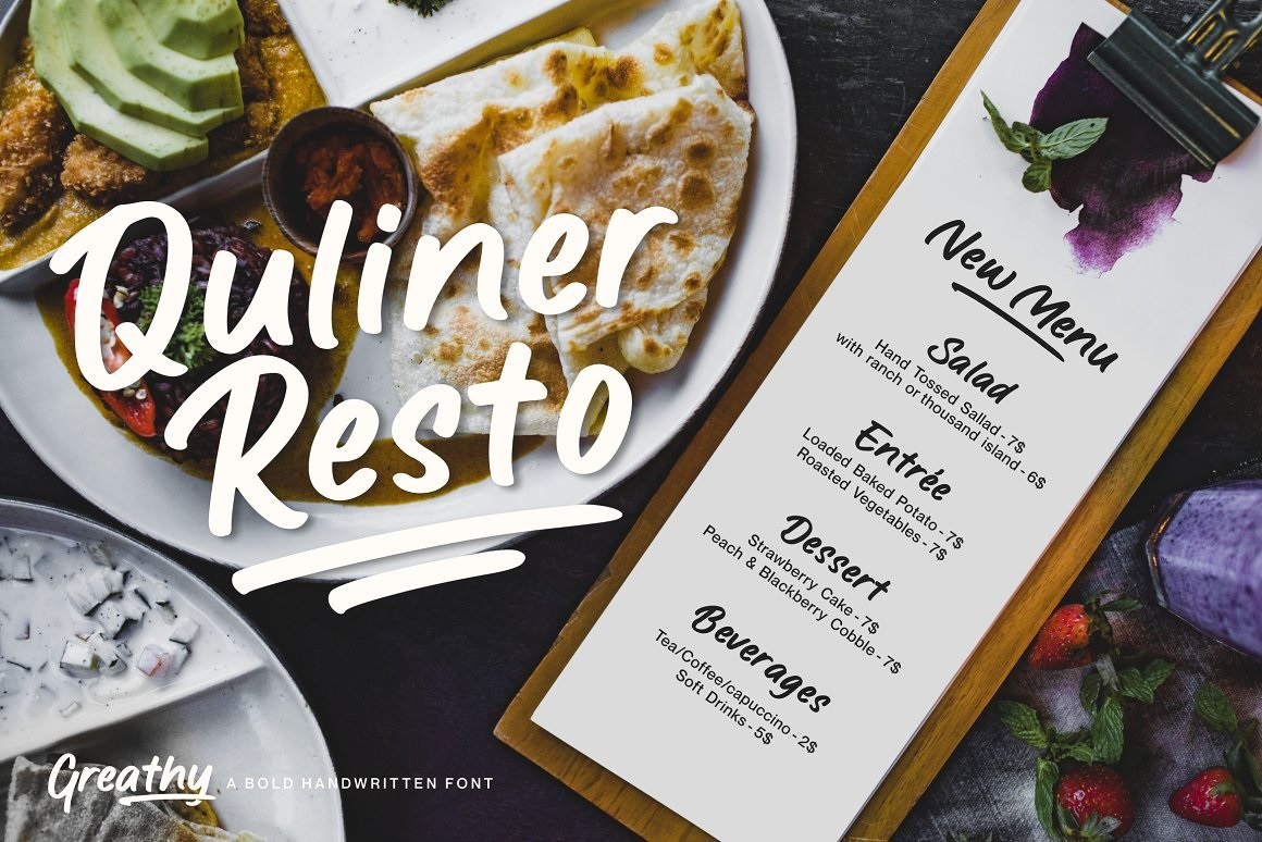Greathy Bold Handwritten Font – MasterBundles