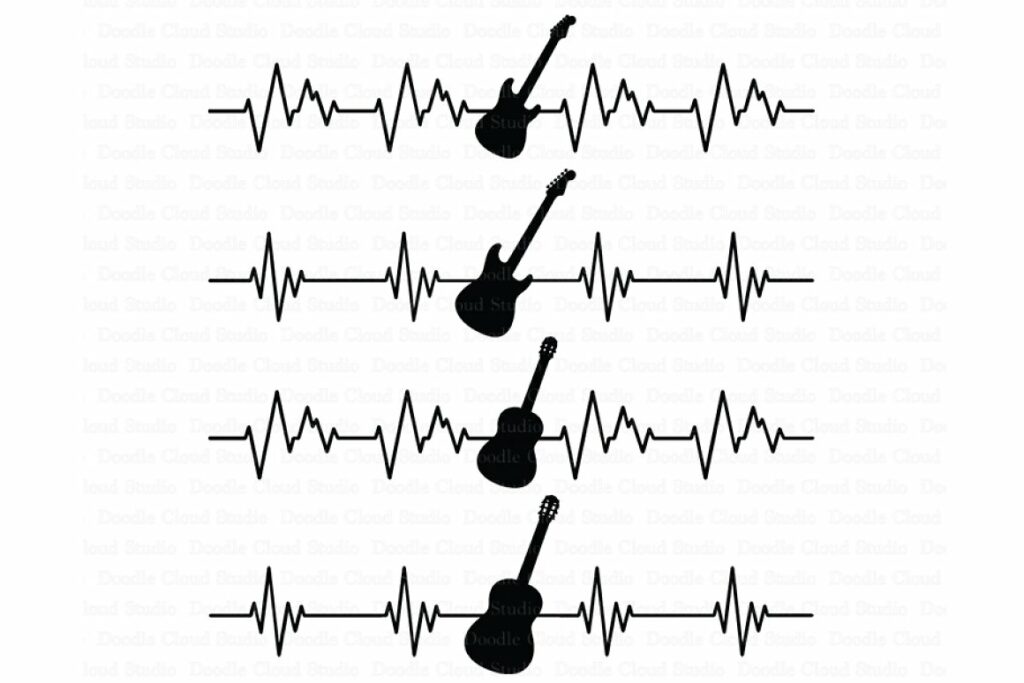 Heartbeat Electric & Acoustic Guitar – MasterBundles