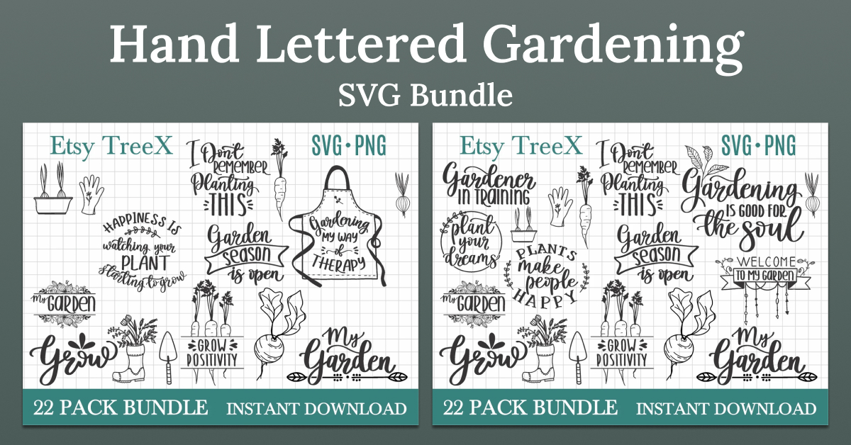 Handwritten Gardening Svg Set – MasterBundles