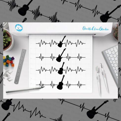 Heartbeat Electric & Acoustic Guitar | Master Bundles
