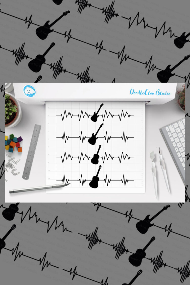 Heartbeat Electric & Acoustic Guitar – MasterBundles