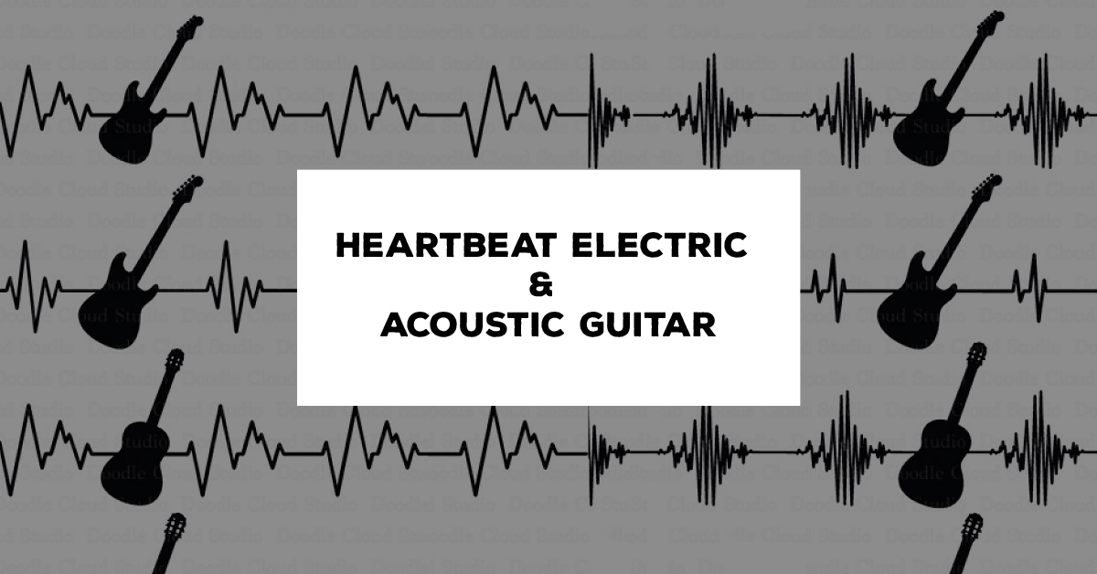 Heartbeat Electric & Acoustic Guitar – MasterBundles