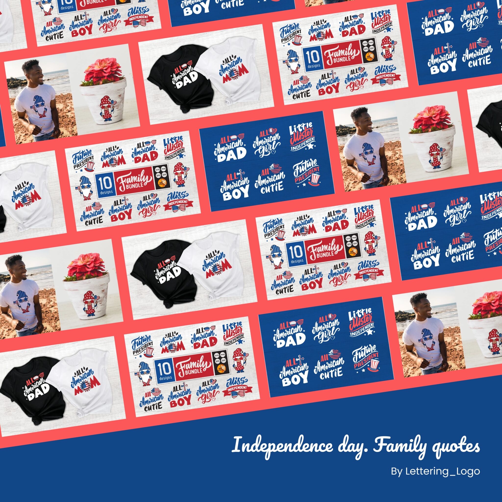 Independence Day. Family Quotes – MasterBundles