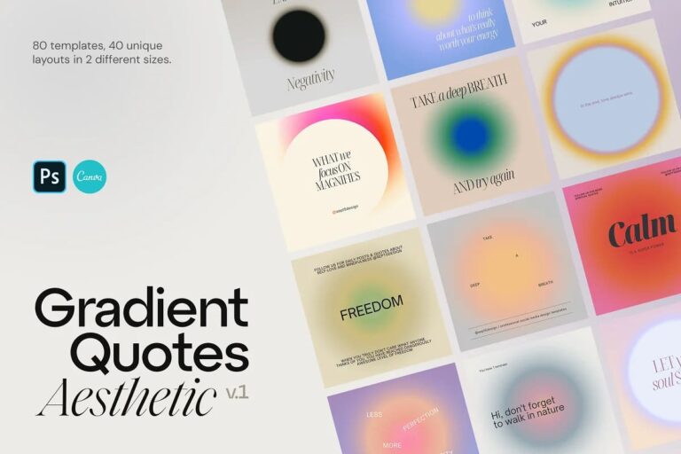 Instagram BUNDLE - Canva & PS – MasterBundles