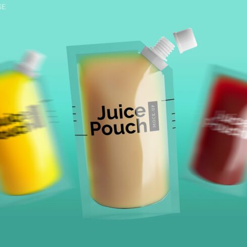 Juice Doypack Pouch Mockup | Master Bundles
