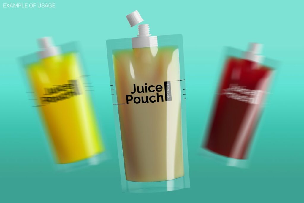 Juice Doypack Pouch Mockup PSD – MasterBundles