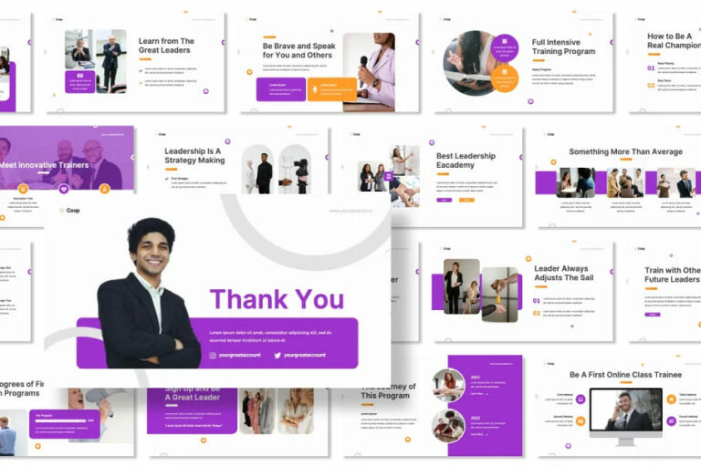 Leadership Training PowerPoint – MasterBundles