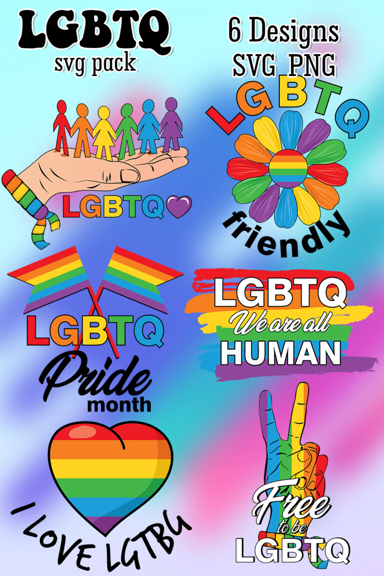 LGBTQ SVG Designs – MasterBundles