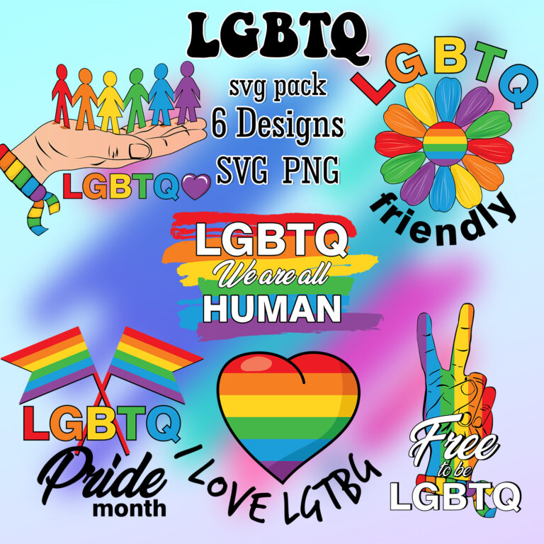 Pride Flag SVG Designs – MasterBundles