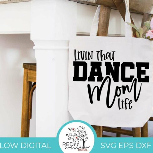 Living That Dance Mom Life | Dance Shirt SVG | Master Bundles