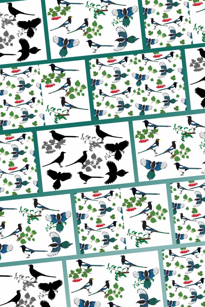 Magpie Pattern | Master Bundles