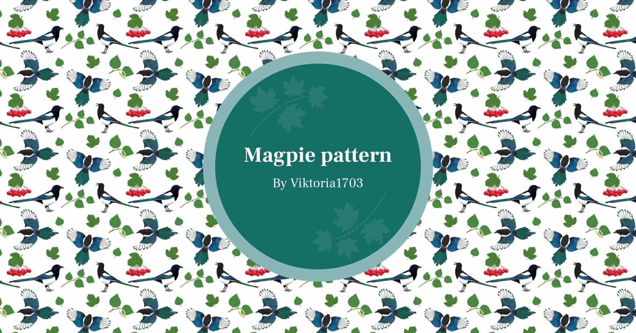 Magpie Pattern – MasterBundles