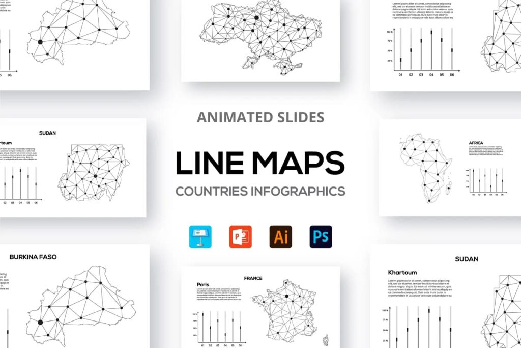 Maps Animated Presentations – MasterBundles