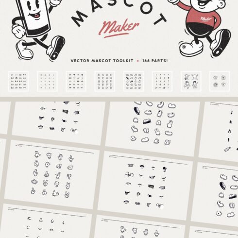 Mascot Maker: Vector Mega Bundle | Master Bundles