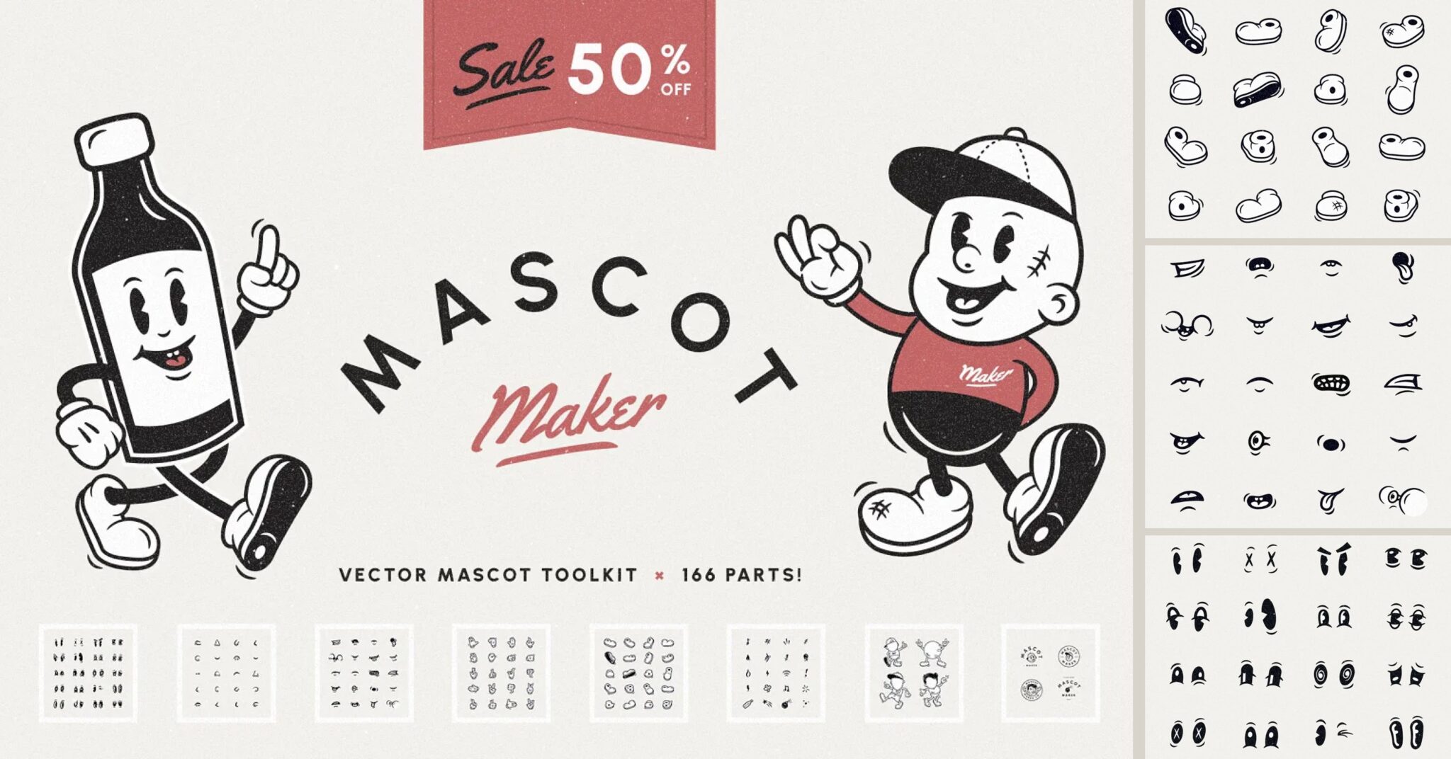 Mascot Maker: Vector Mega Bundle – MasterBundles
