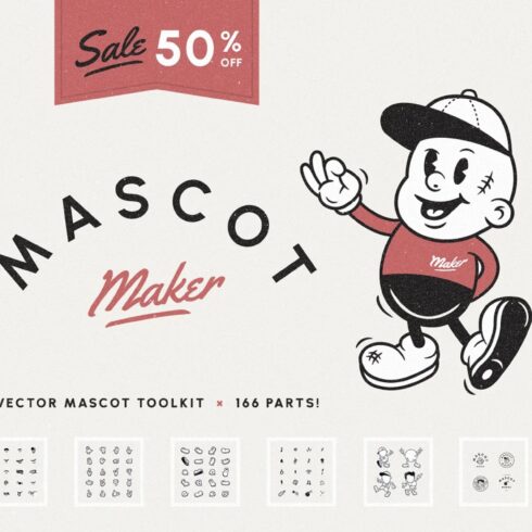 Mascot Maker: Vector Mega Bundle | Master Bundles