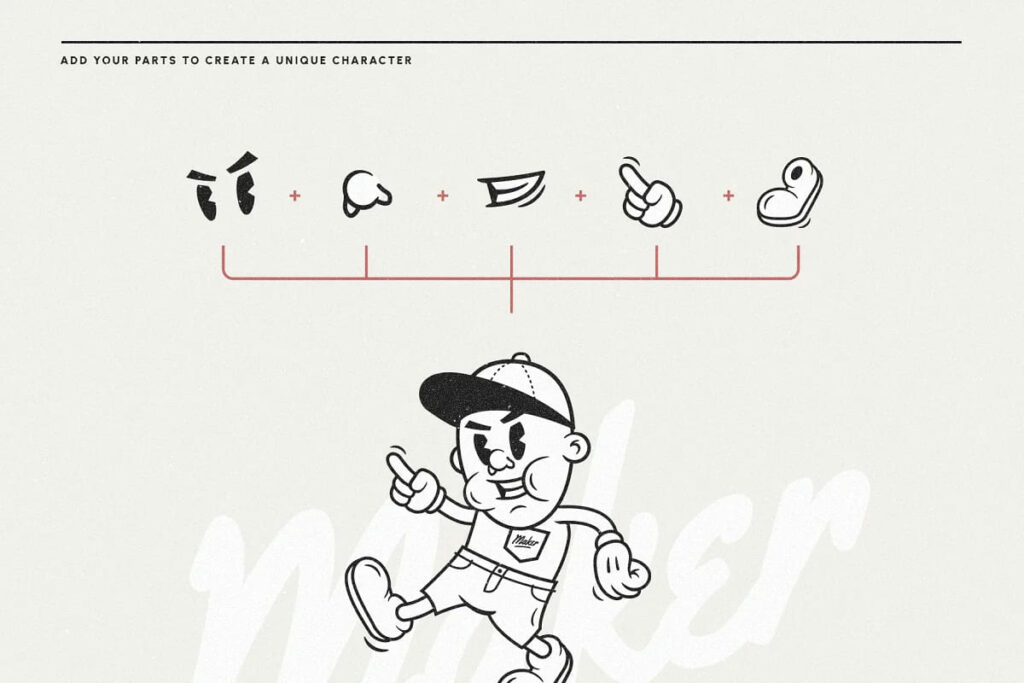 Mascot Maker: Vector Mega Bundle – MasterBundles