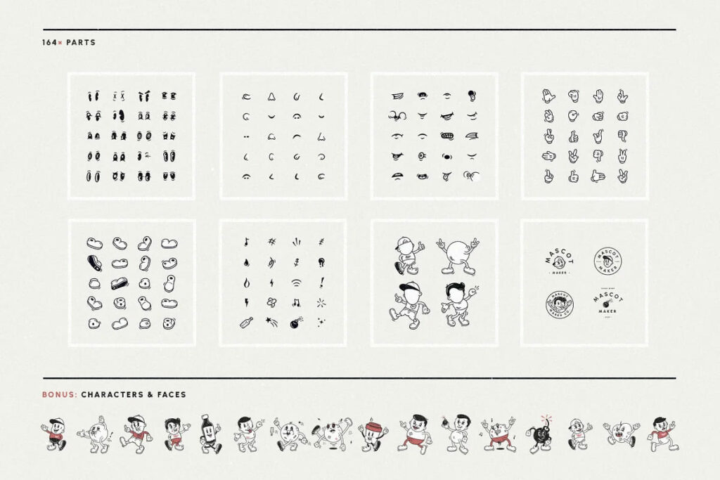 Mascot Maker: Vector Mega Bundle – MasterBundles