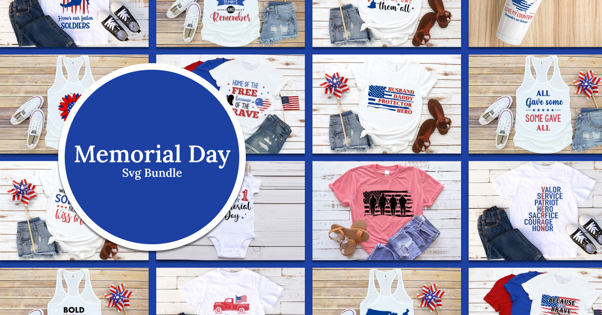 4th Of July Svg Bundle, Memorial Day SVG, Patriotic Svg – MasterBundles
