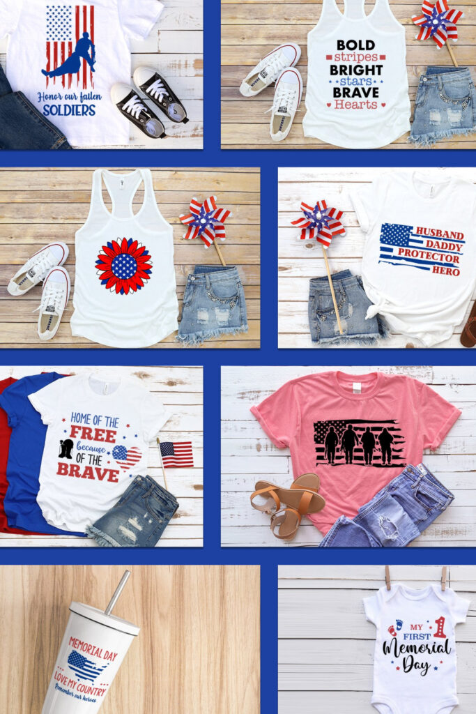 4th Of July Svg Bundle, Memorial Day SVG, Patriotic Svg – MasterBundles