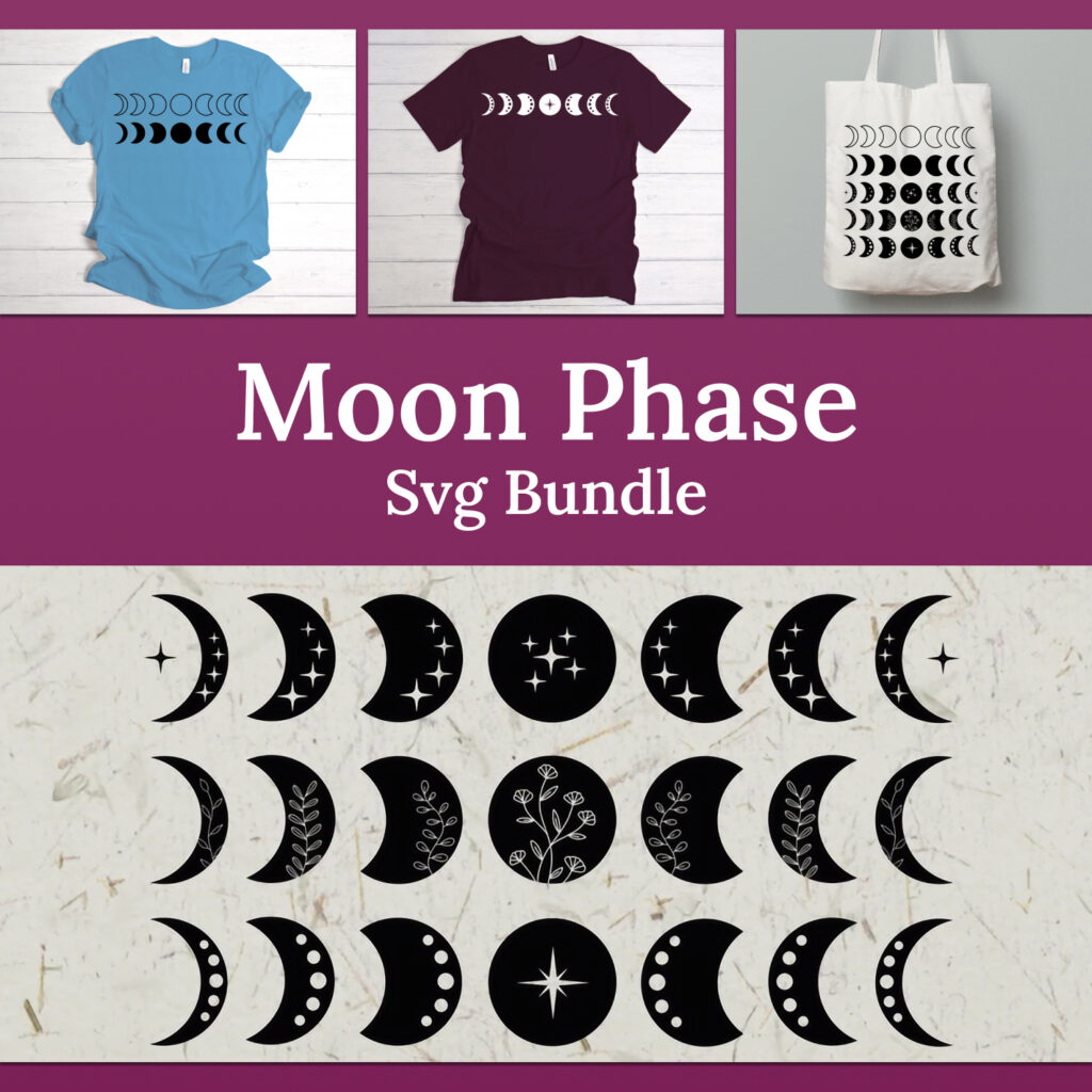 Moon Phase SVG Bundle – MasterBundles