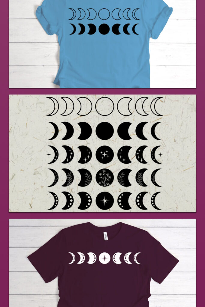 Moon Phase SVG Bundle – MasterBundles