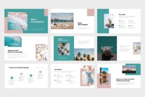 Moria: Summer Theme PowerPoint Template – MasterBundles