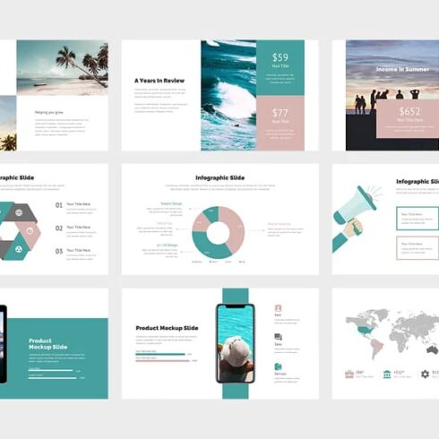 Moria: Summer Theme PowerPoint Template | Master Bundles