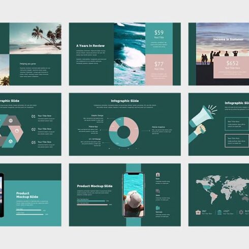 Moria: Summer Theme PowerPoint Template | Master Bundles