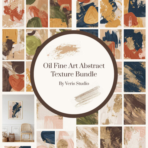 Oil Fine Art Abstract Texture Bundle – MasterBundles