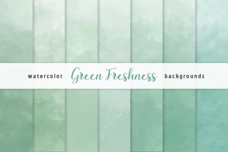 Ombre Watercolor Backgrounds Bundle – MasterBundles