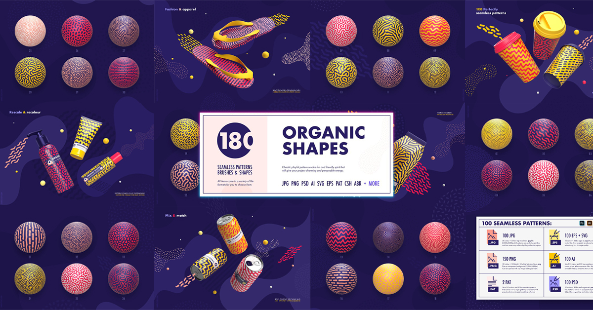 Organic Shapes Bundle – MasterBundles