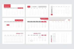 Powerpoint Calendar Templates – MasterBundles