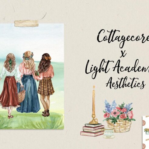 Cottagecore & Light Academia Set | MasterBundles