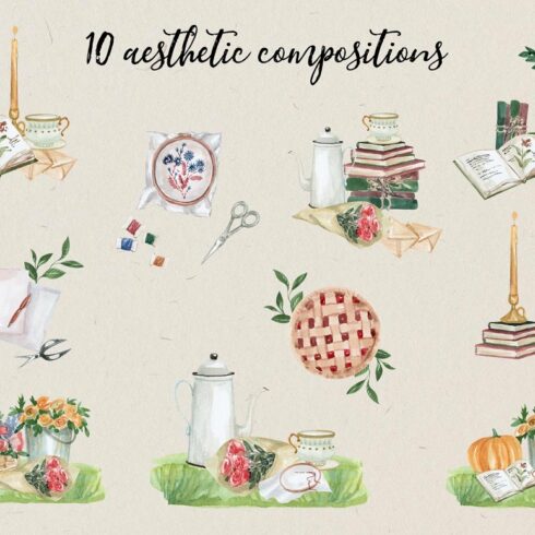 Cottagecore & Light Academia Set | MasterBundles