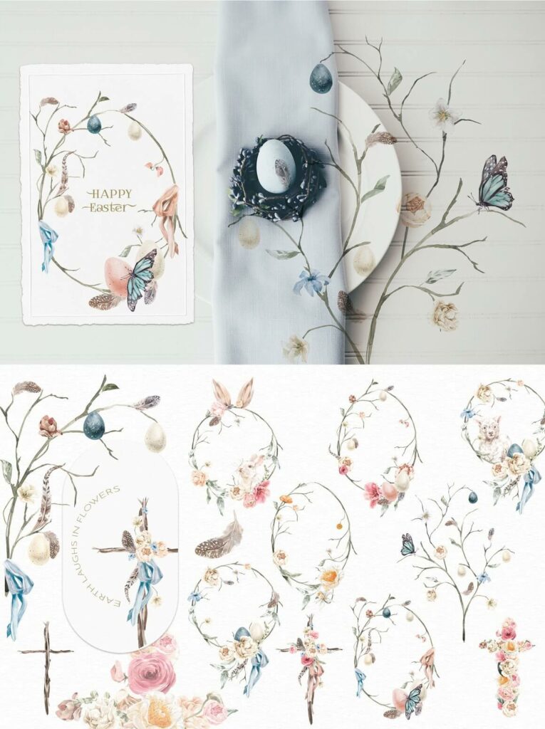 -20% Bloom Floral Watercolor Bundle – MasterBundles