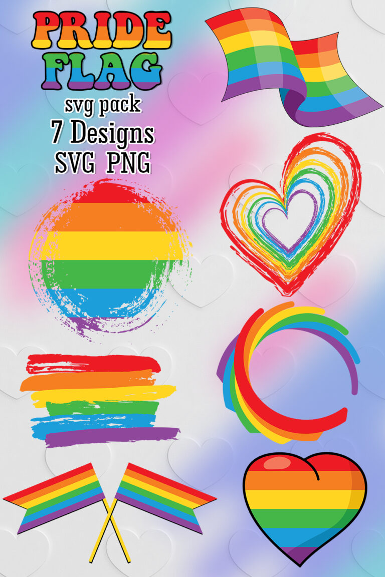 Pride Flag SVG Designs – MasterBundles