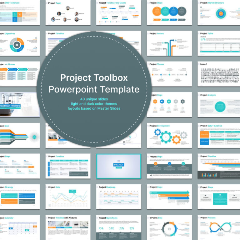 Project Toolbox Powerpoint Template – MasterBundles