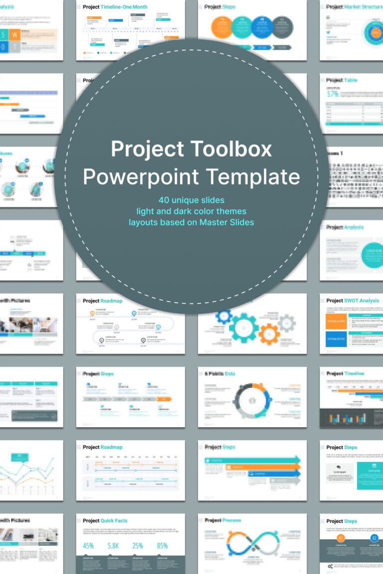 Project Toolbox Powerpoint Template – MasterBundles